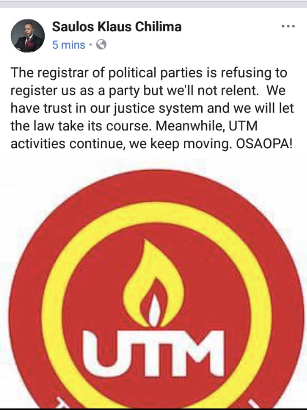 Moçambique Terra Queimada: Chilima going to court: ‘They’re refusing to ...