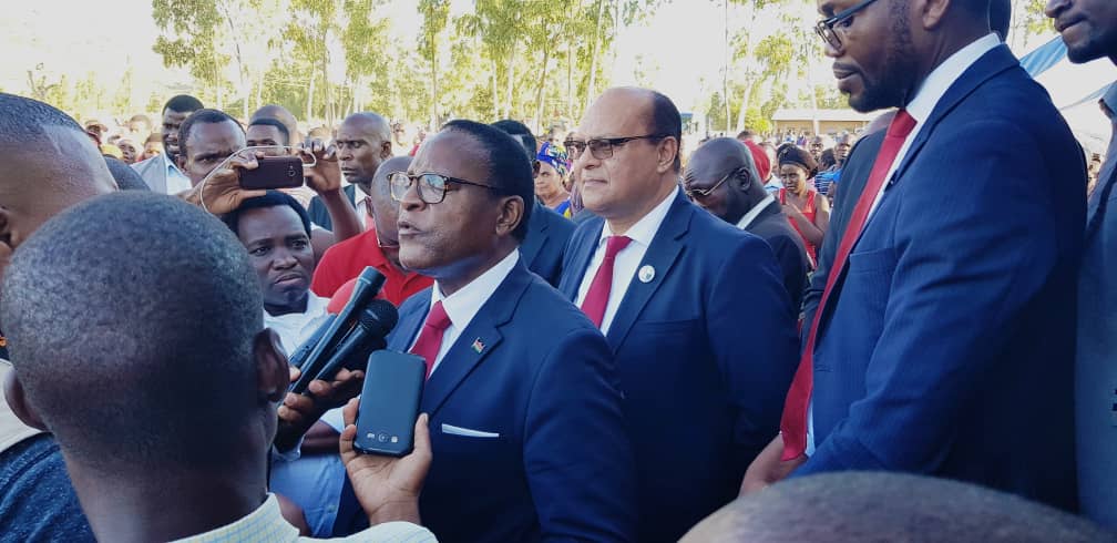 Chakwera laughs at DPP attempt to intimidate him - Malawi Nyasa Times ...