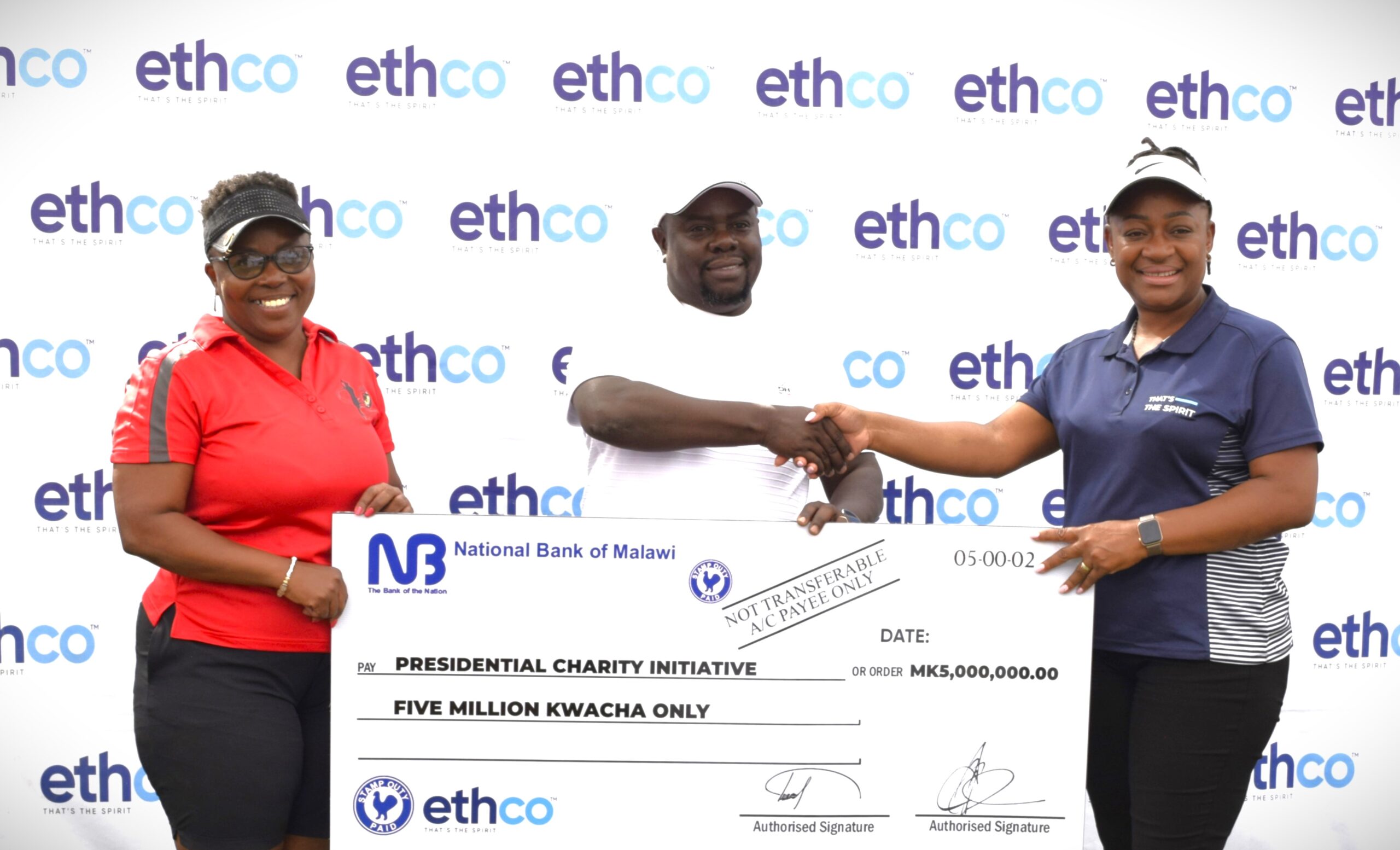 EthCo contributes K5 million Presidential Golf Charity Initiative ...