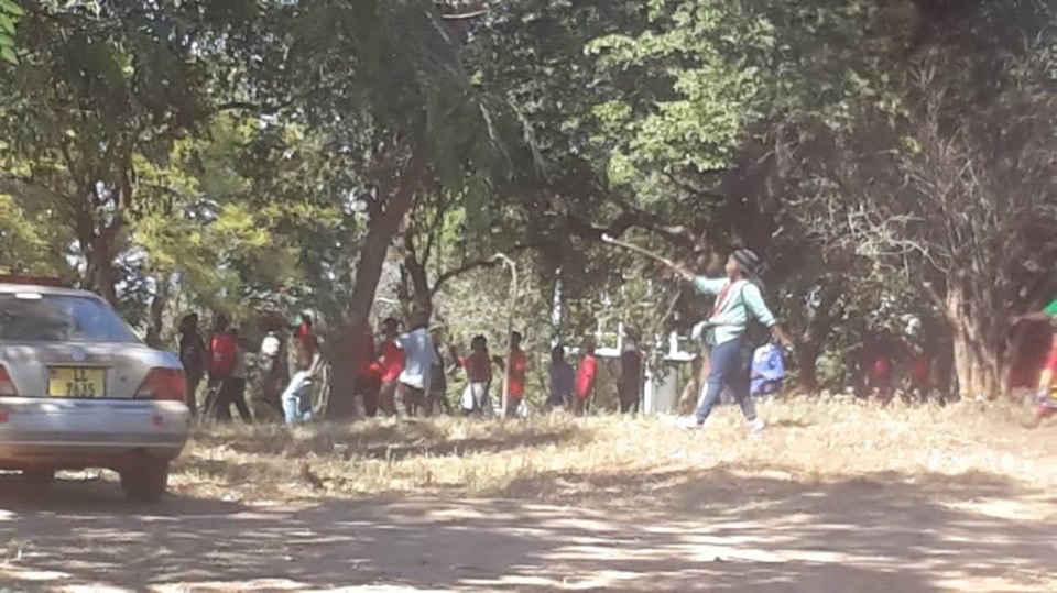 Two shot as police, MCP supporters clash over electoral results protest ...