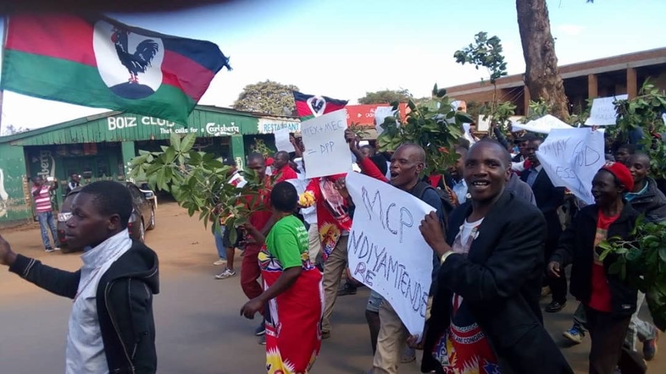 MCP supporters in Dedza, Zomba join ‘Atibera’ protests - Malawi Nyasa ...