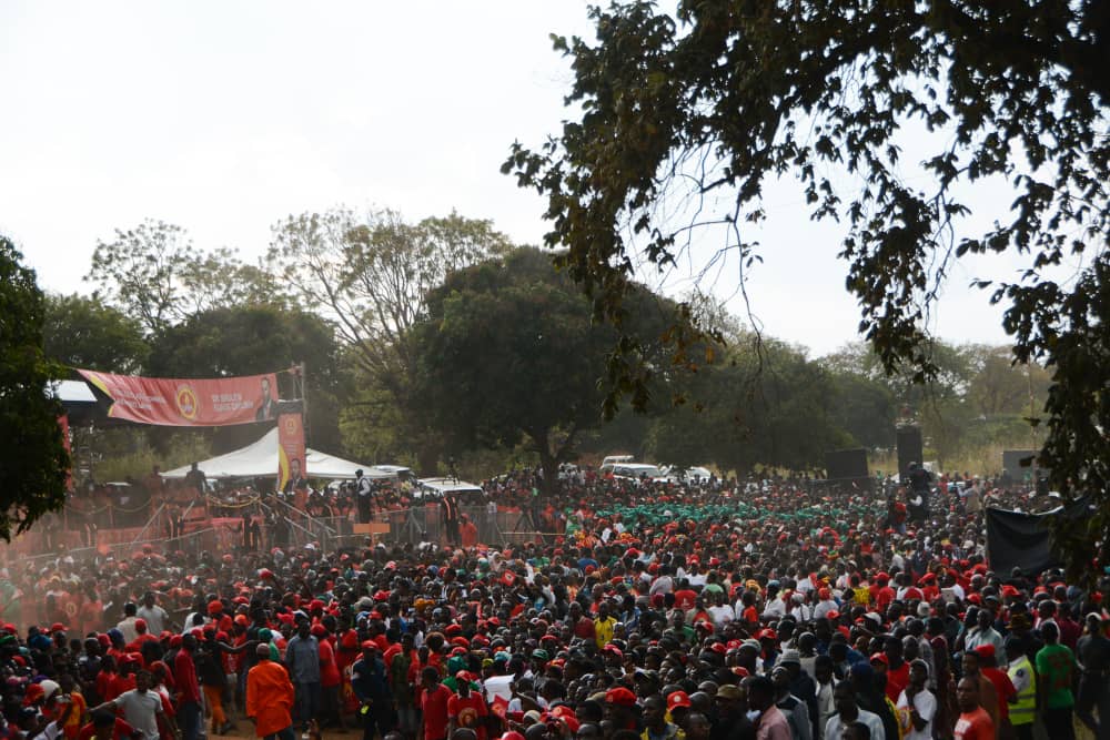 Total eclipse of the stronghold: Pictures as Blantyre turns red for UTM ...