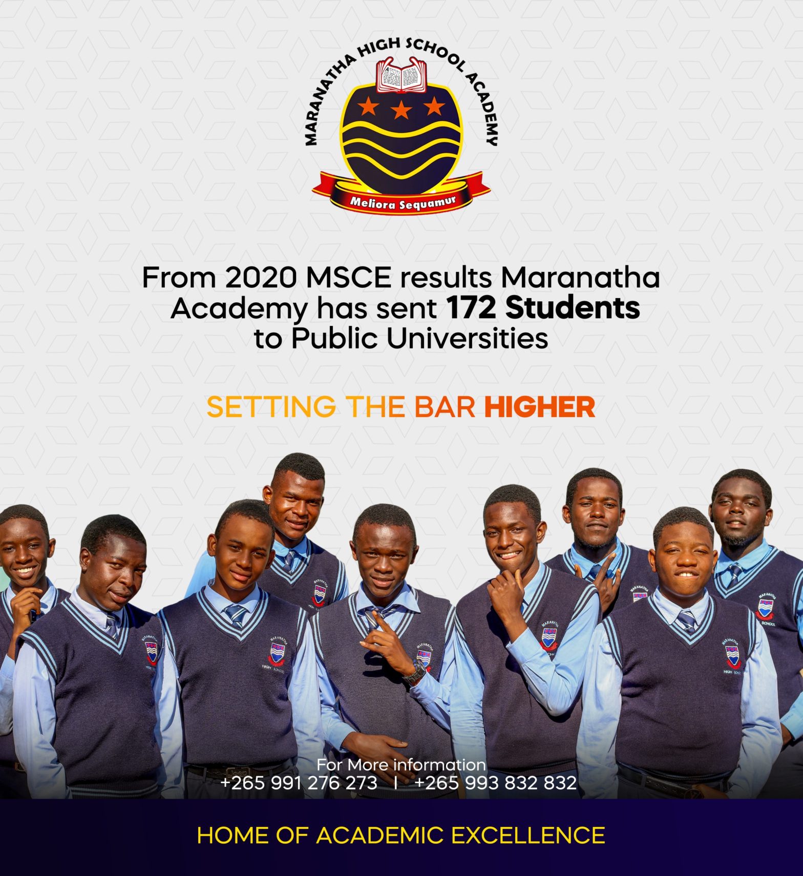 Maranatha Academy sends 172 students to Public Universities - Malawi ...