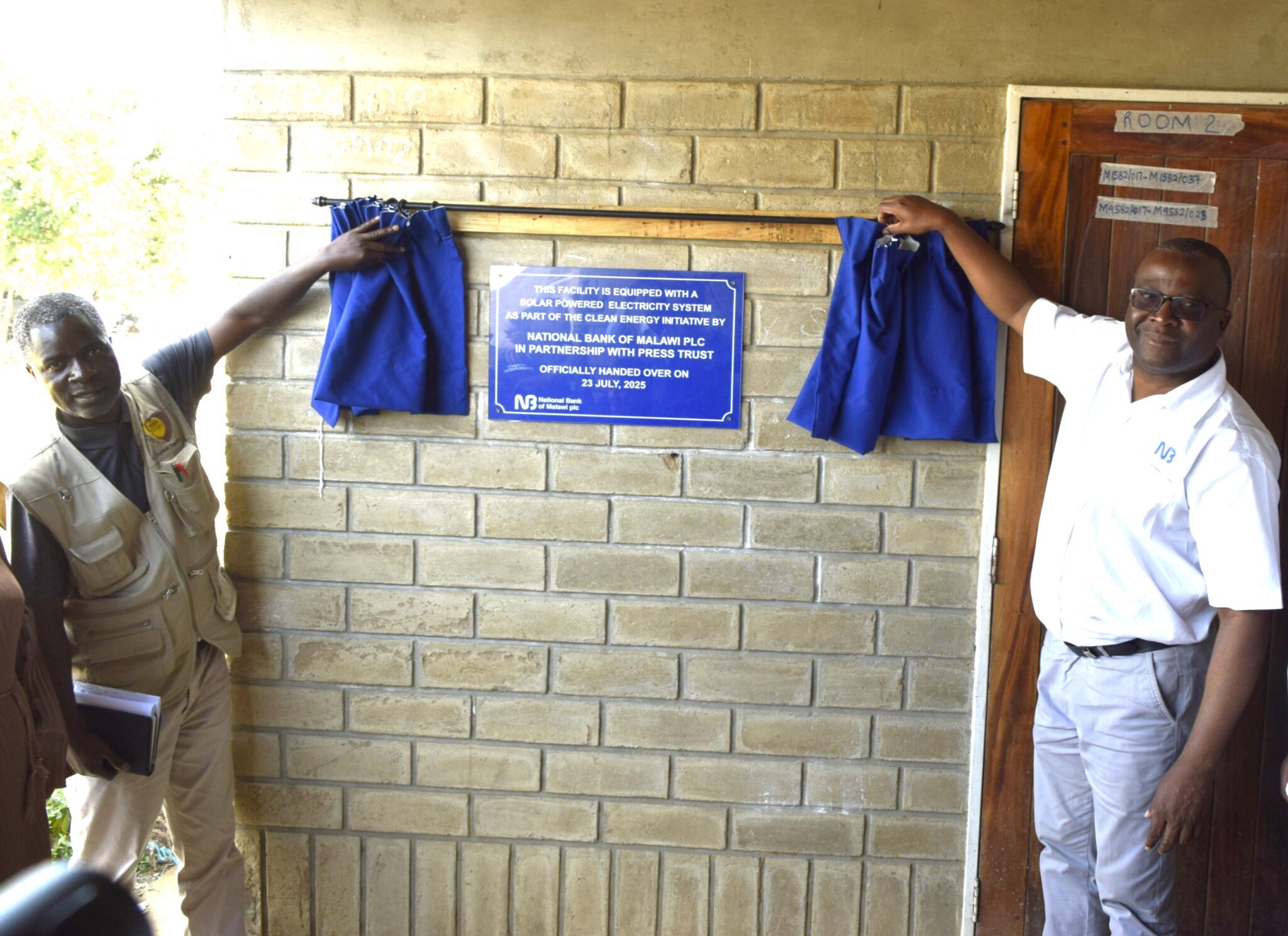 NBM Plc, Press Trust light up Njerenje CDSS - Malawi Nyasa Times - News ...