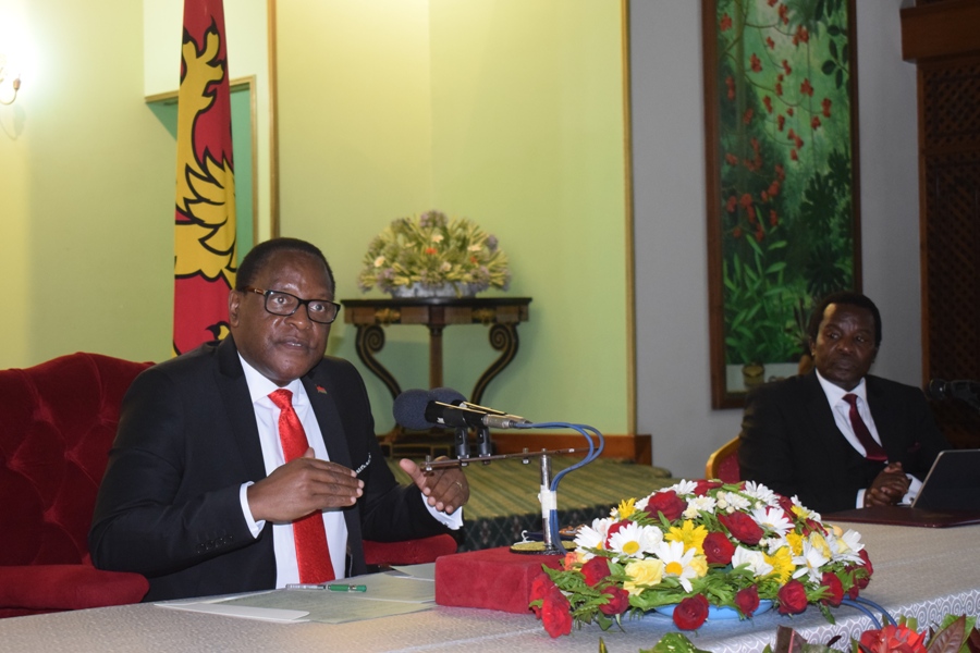 Chakwera hosts prophet Mbewe, religious leaders at Sanjika Palace ...