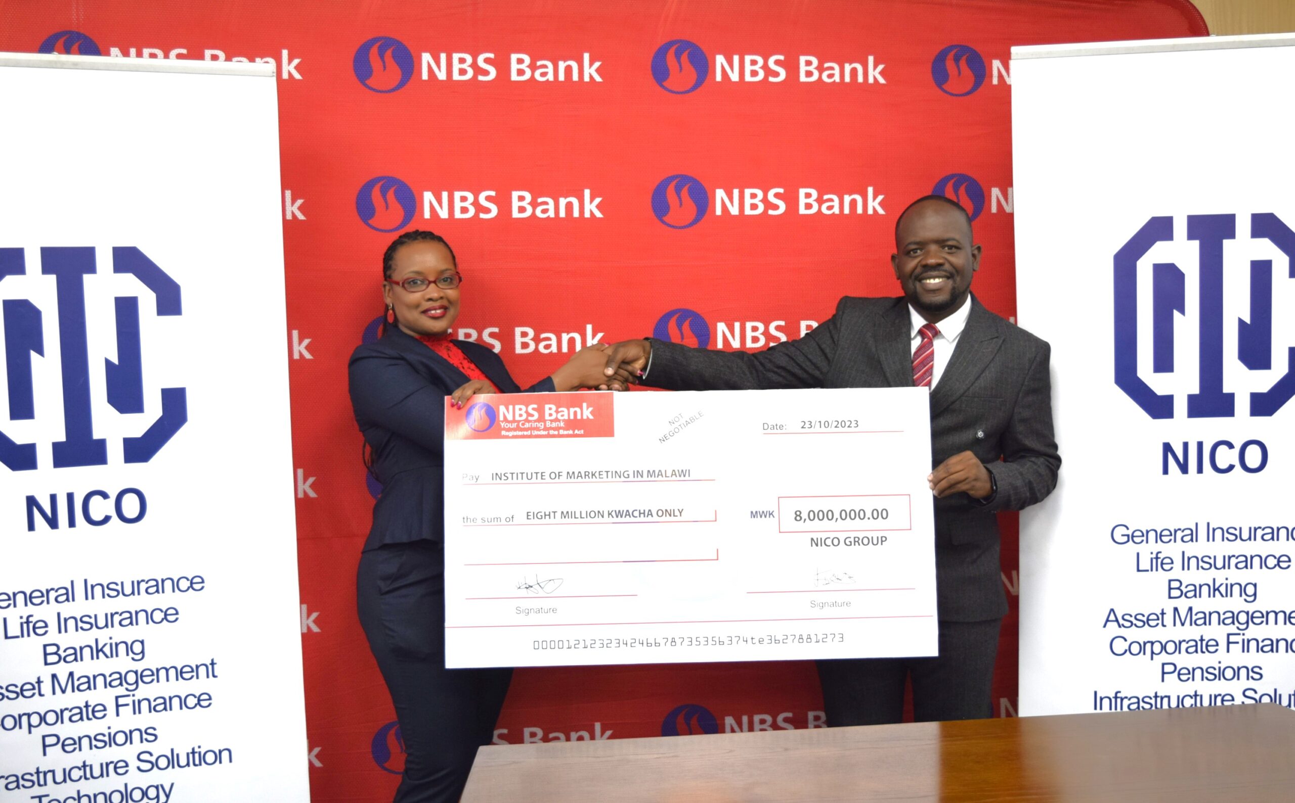 NBS Bank, NICO Group sponsor Marketers with K8 million for Conference ...