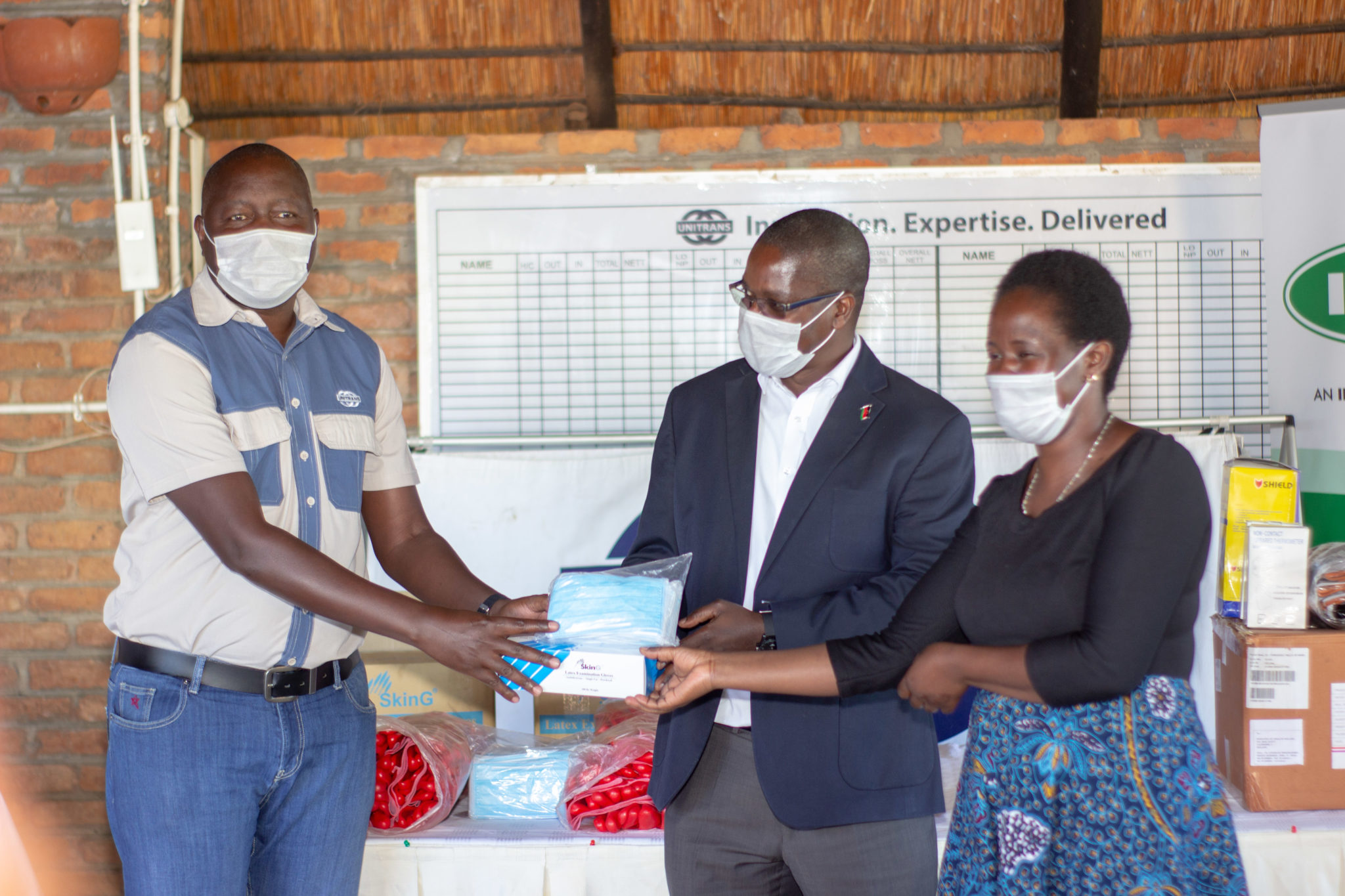 EthCo, Illovo Malawi, Unitrans donates Covid-19 equipment - Malawi ...