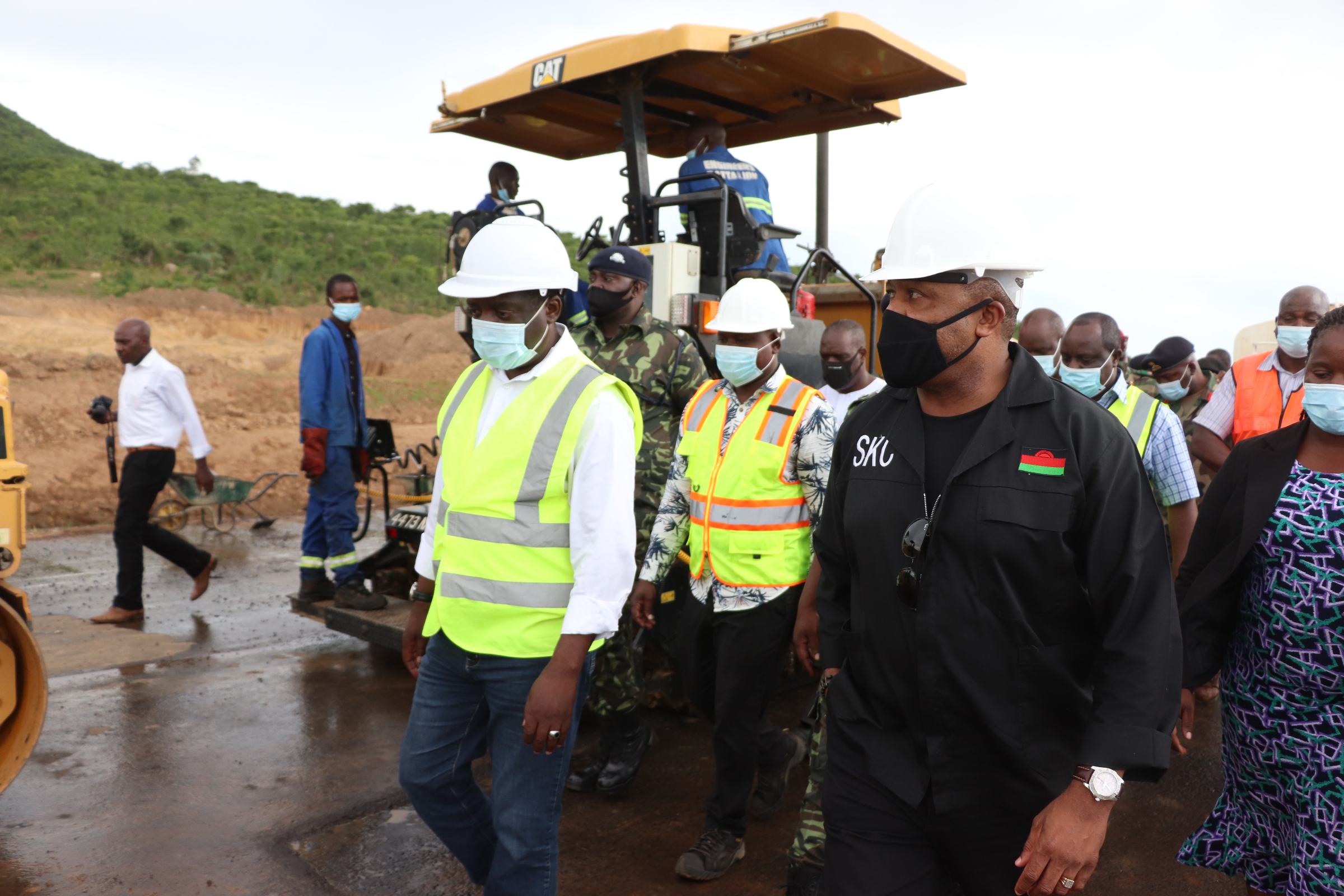 Chilima inspects Ntcheu-Tsangano road construction: ‘Secure 80 percent ...