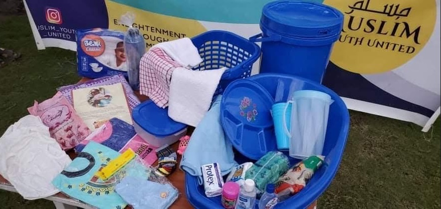 Muslims donate starter packs to newly-born babies at Queen’s Hospital ...