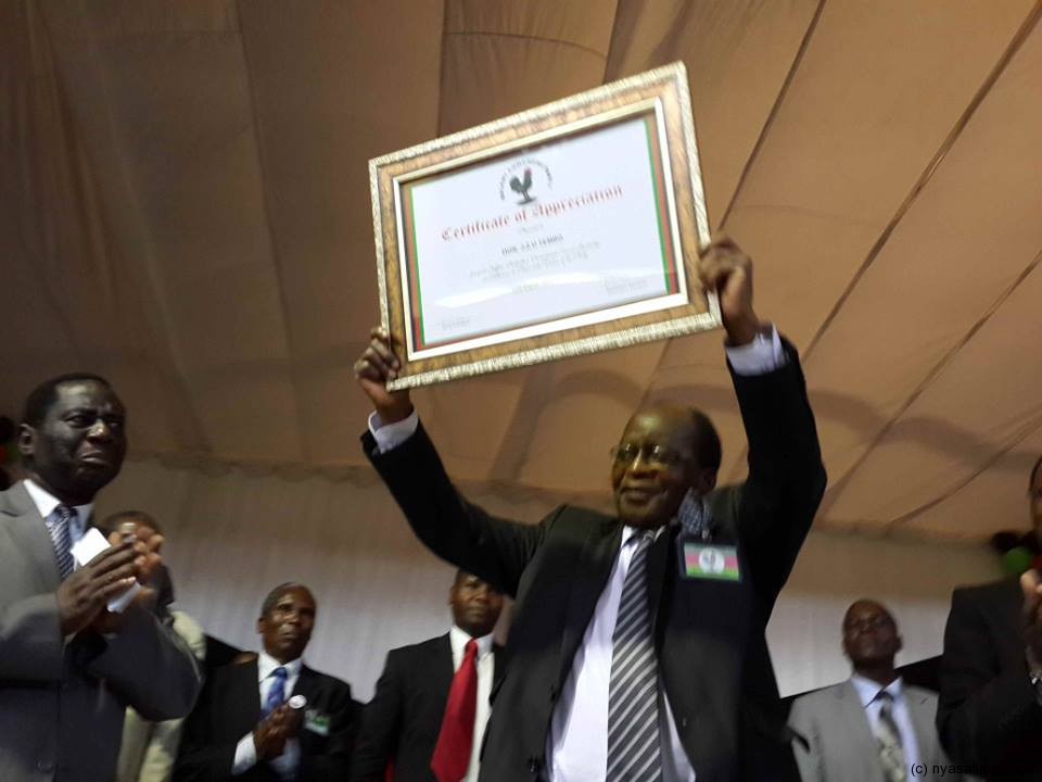 JZU urges support for Chakwera: Msowoya elected MCP veep, Daza retains ...